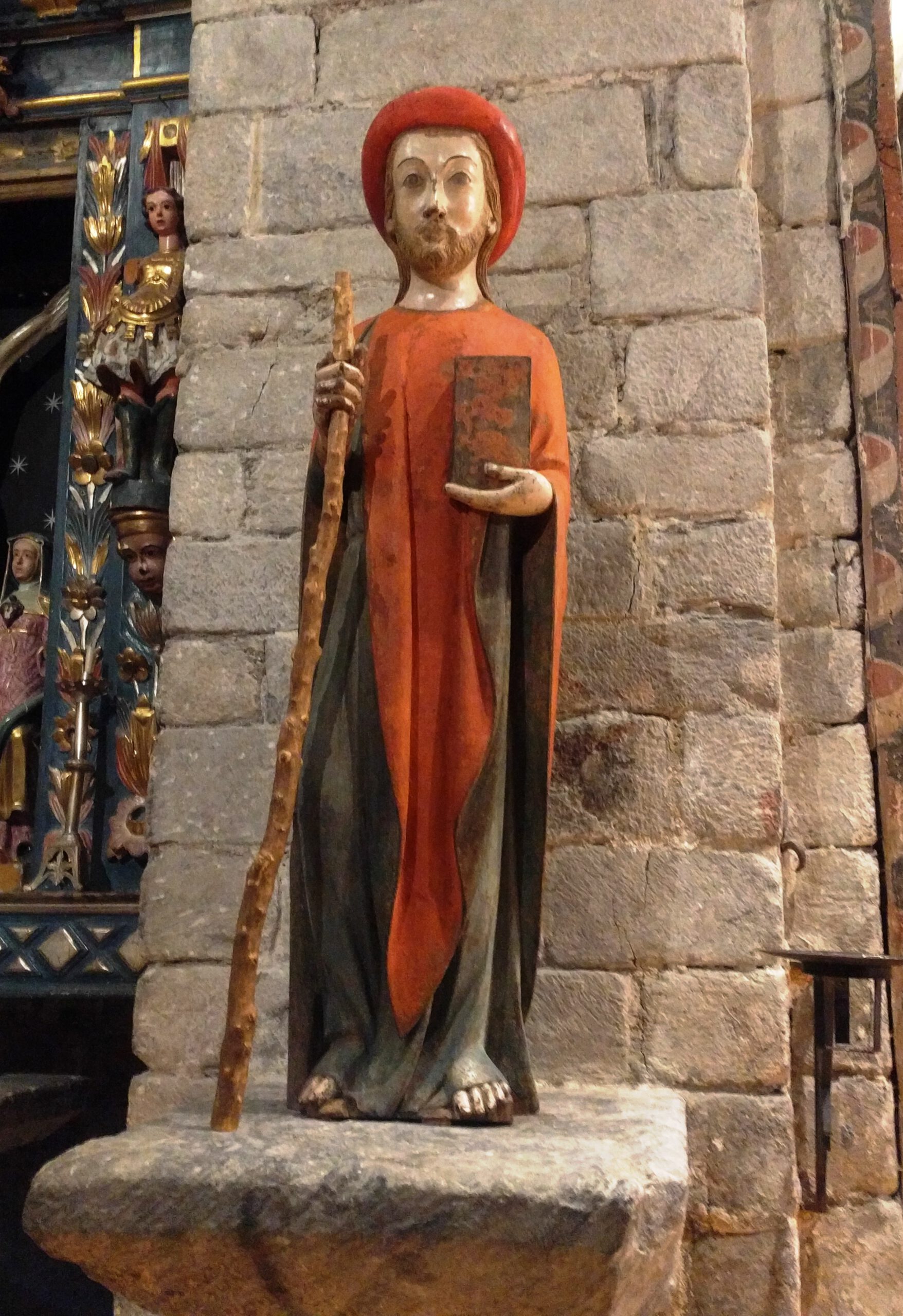 Vuelve la imagen de San Jaime a la iglesia de Santa Maria de Arties ...